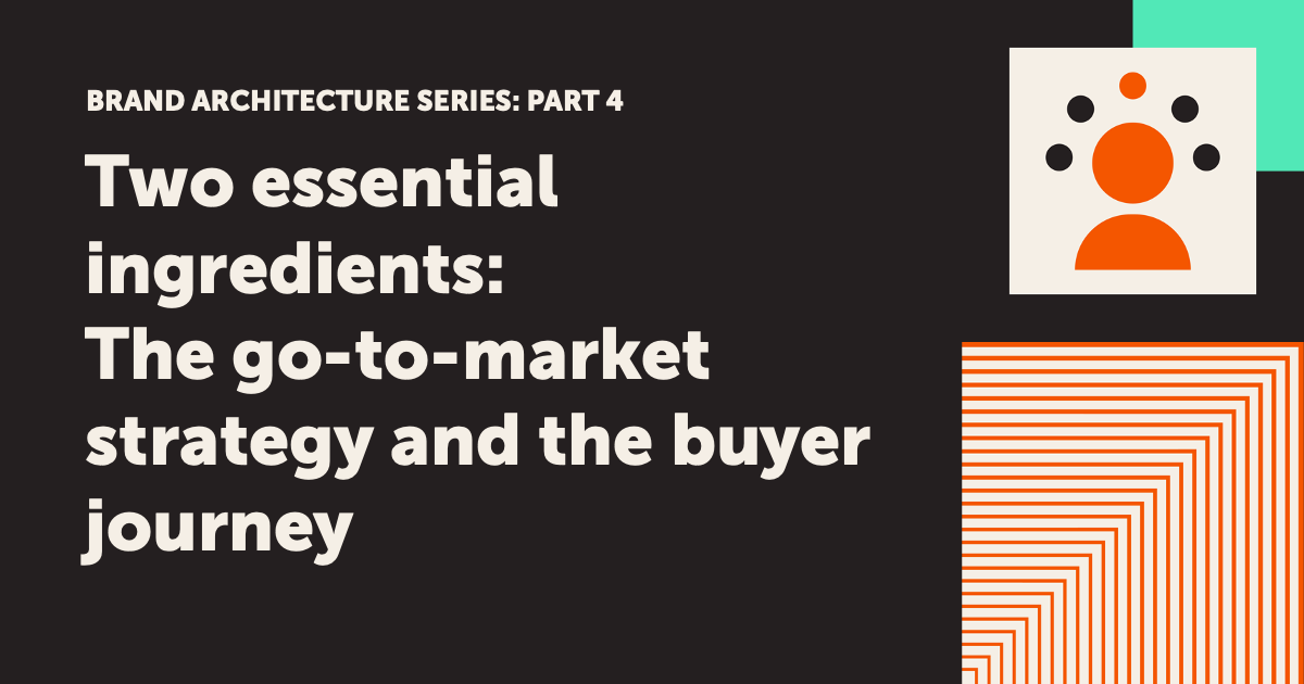 Two essential ingredients: The go-to-market strategy and the buyer ...